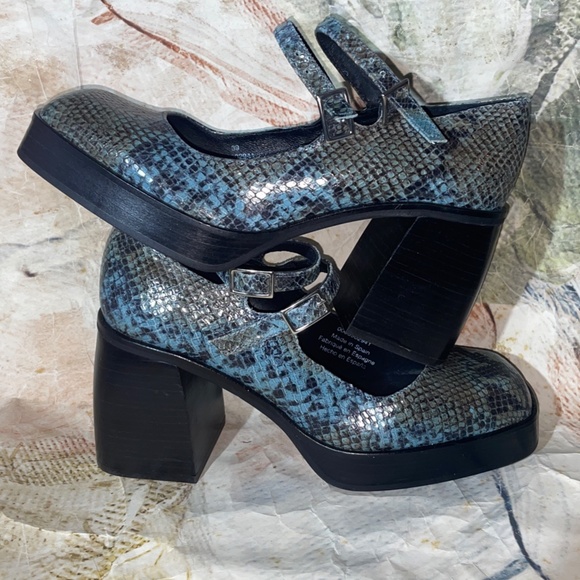 Free People | Shoes | Free People Ruby Double Strap Platform Mary Janes ...